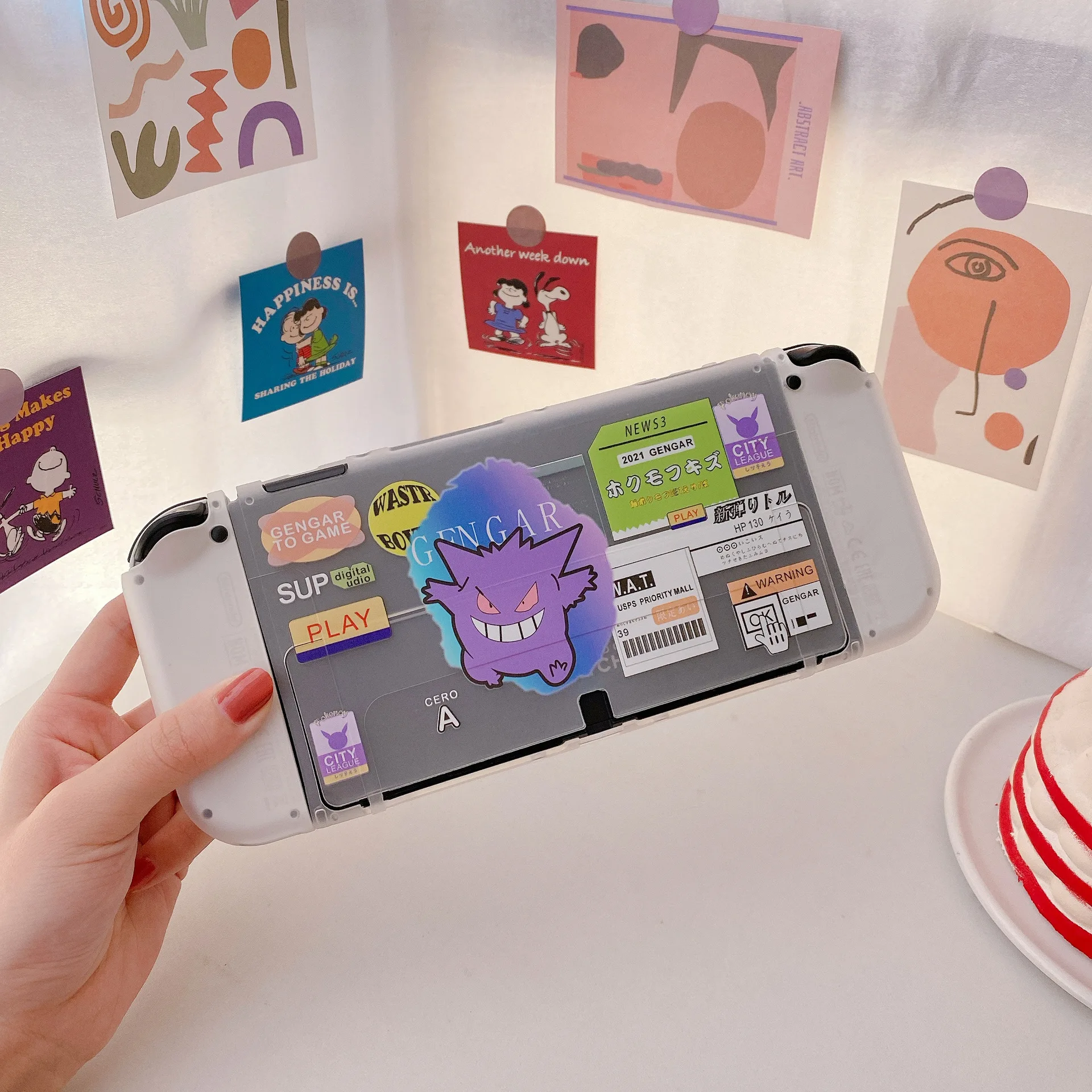 2024 nin-tendo Switch oled console case nin-tendo ns shell colorful ...