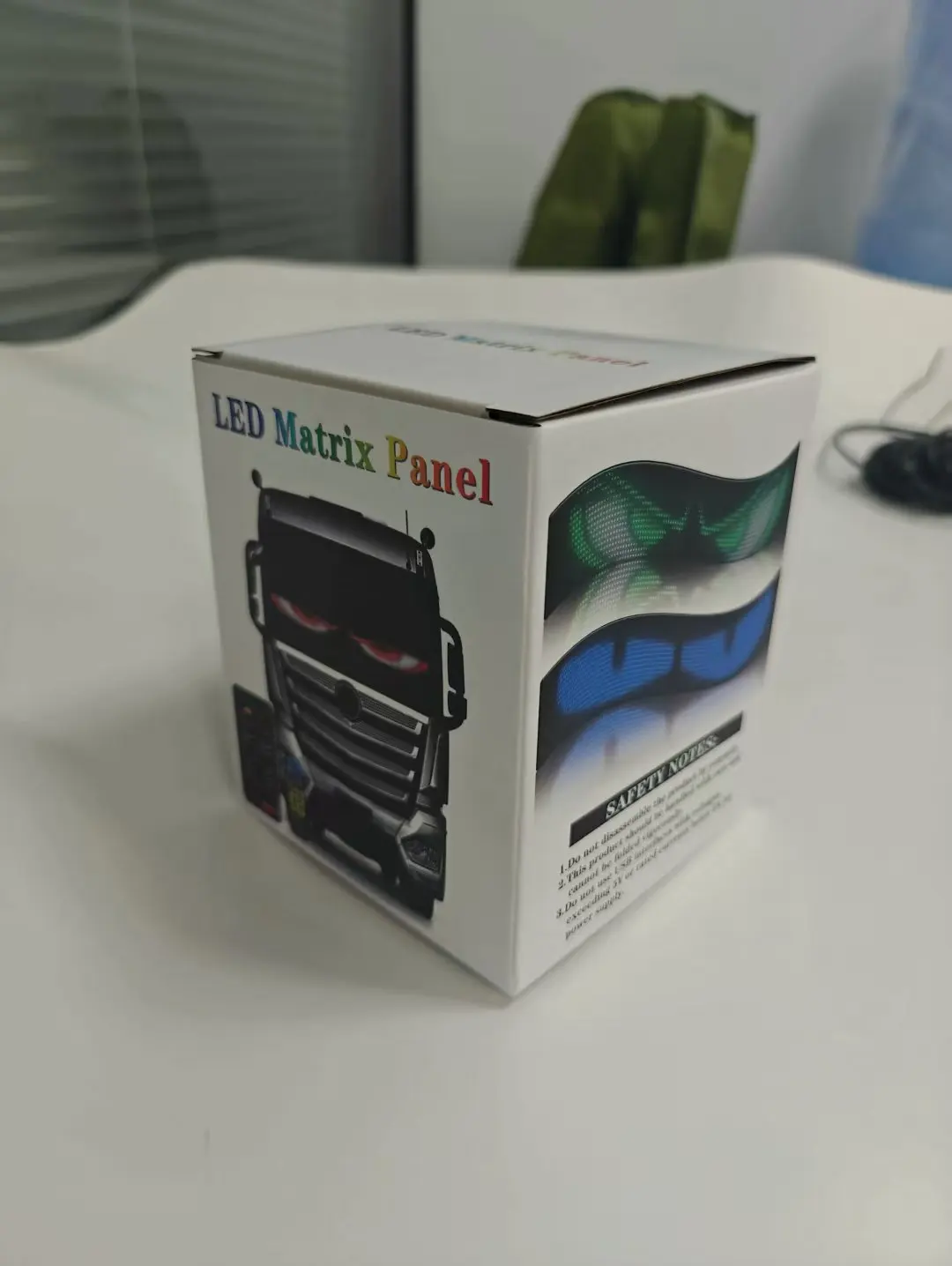 Dynamic Demon Eye LED Display Panels for Vehicles