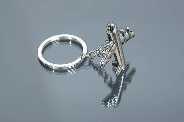 Portachiavi Con Aereo - Classic 3D Model Airplane Keychain