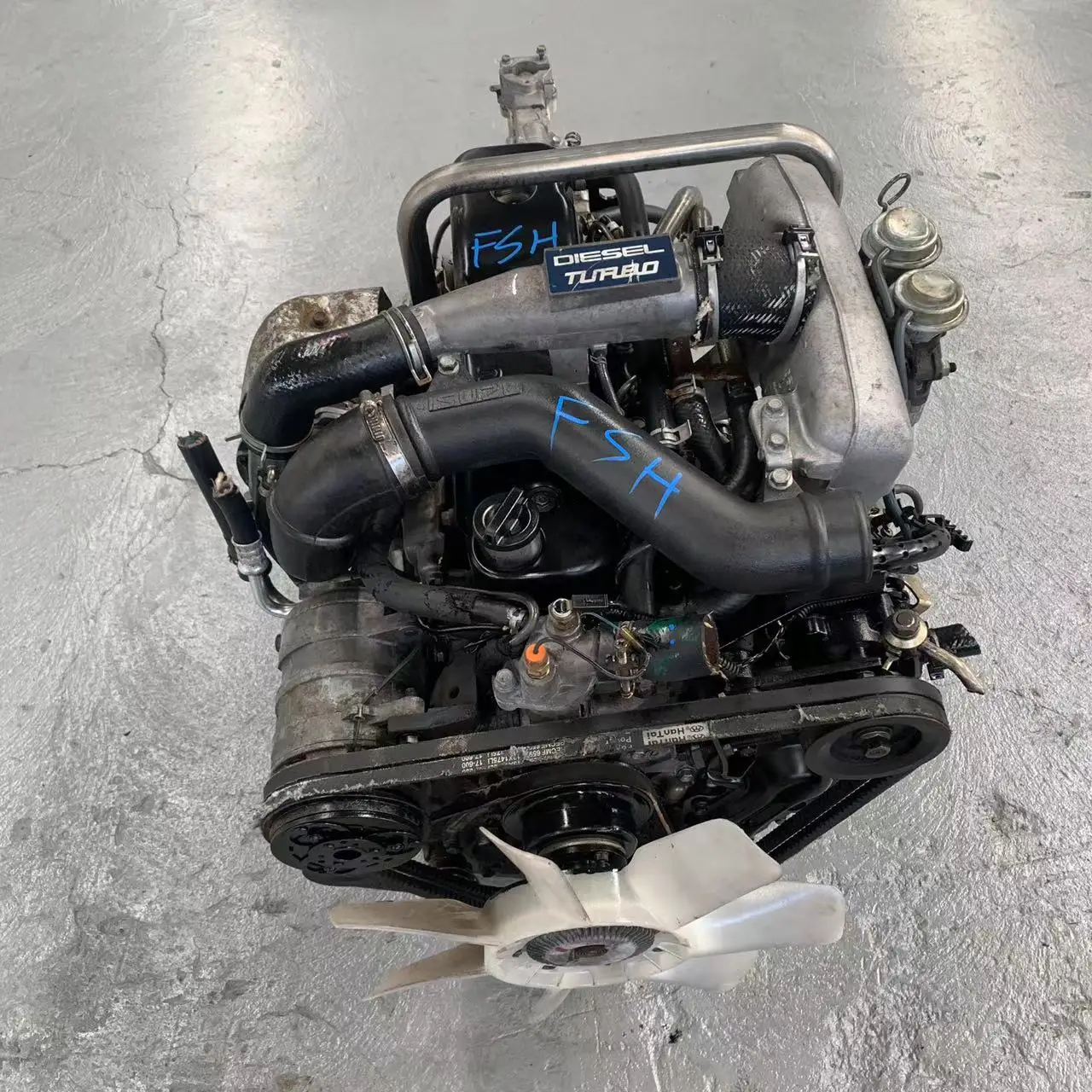 Oem Odm Original Complete Diesel Engine Truck 4jb1t 4jb1 Used Diesel ...