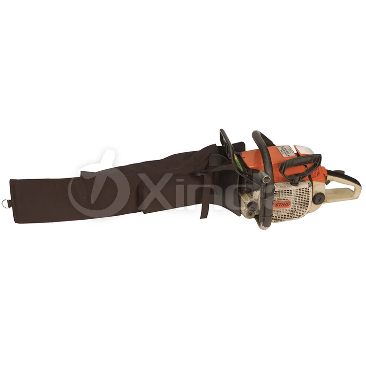 Custom Soft Chainsaw Scabbard with Tool Pockets & Foam Pad