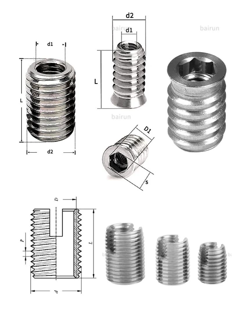 High Quality Good Services,M2 M3 M4 M5 M6 M8 M10 Inside Threaded Brass ...