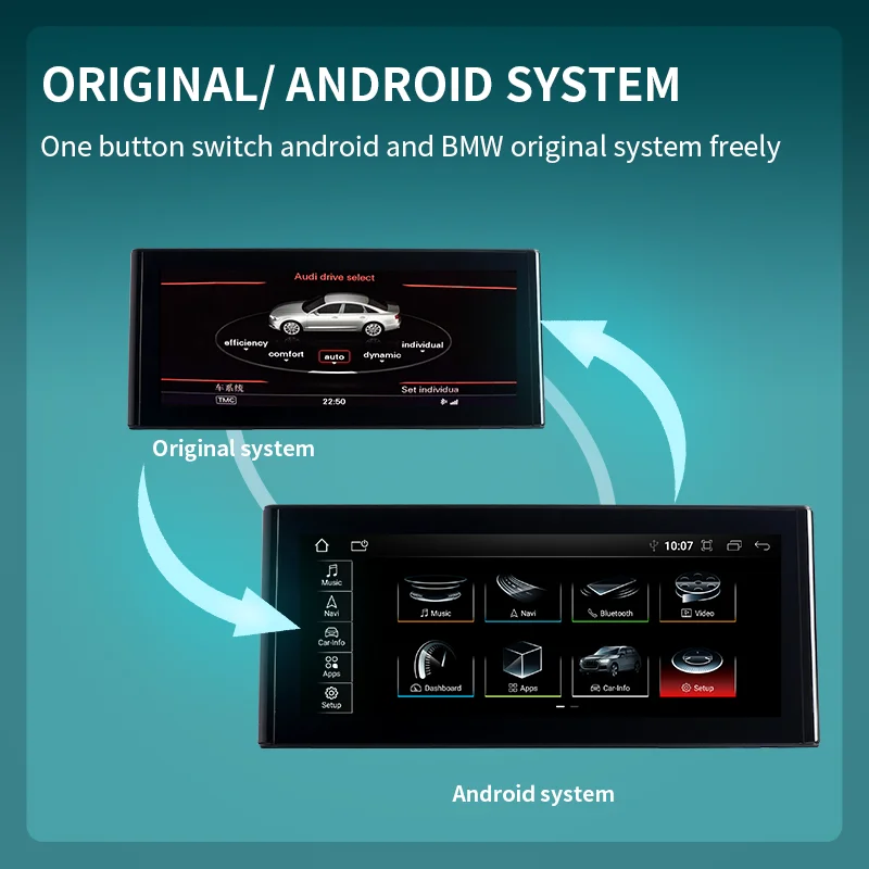 KLYDE Car Stereo - Audi A4/A5/S4/S5 Android 13 Player
