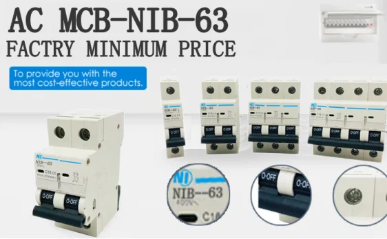 Miniature Circuit Breaker Mcb C63 6ka Hot Sale Breaker Iec6089-1 - Buy ...