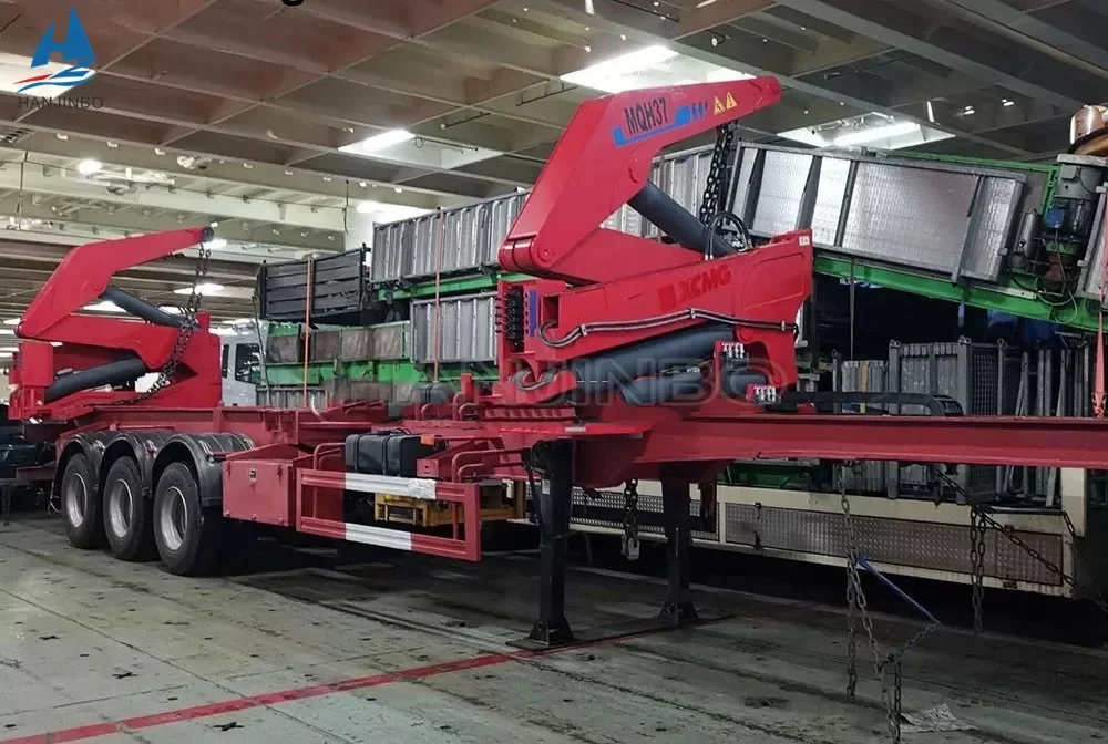 3 Axle Container Side Lifter Trailer - Transport 20ft & 40ft