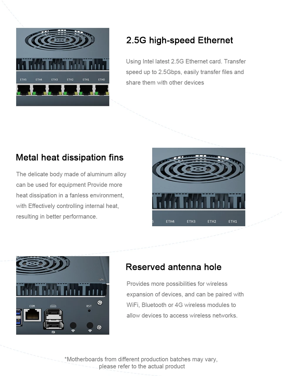 N100 DDR5 Mini PC - 12th Gen Intel, 6 LAN Nics, Linux Server