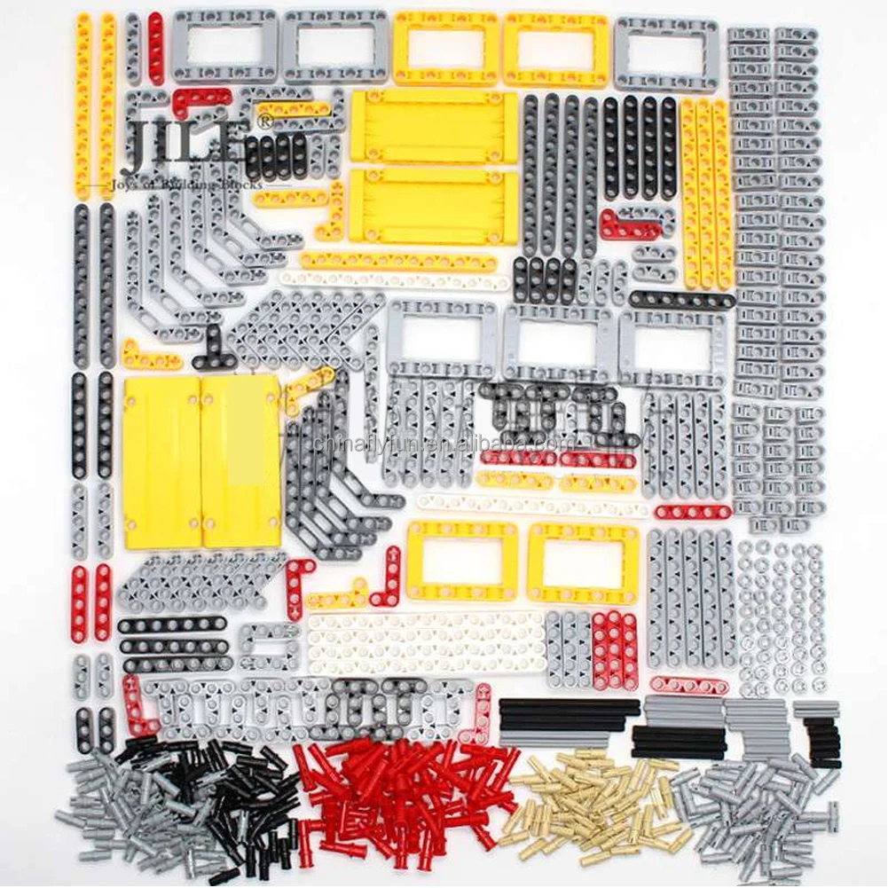 Diymall Moc Gears Axles Pins Connectors Assortment Pack Building Block ...