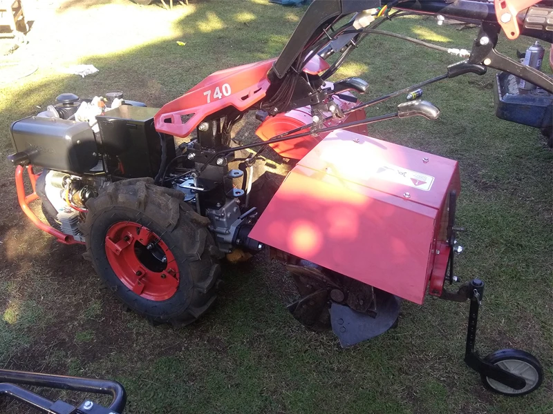 Two Wheel Walking Farm Tractor - Multifunctional & Durable