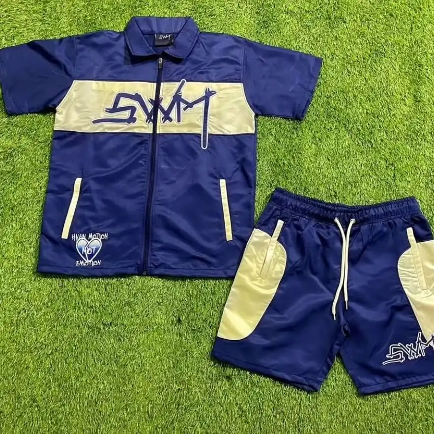 DCY 2025 Trending Product Nylon Tracksuit Manufacturer,Men Button up ...