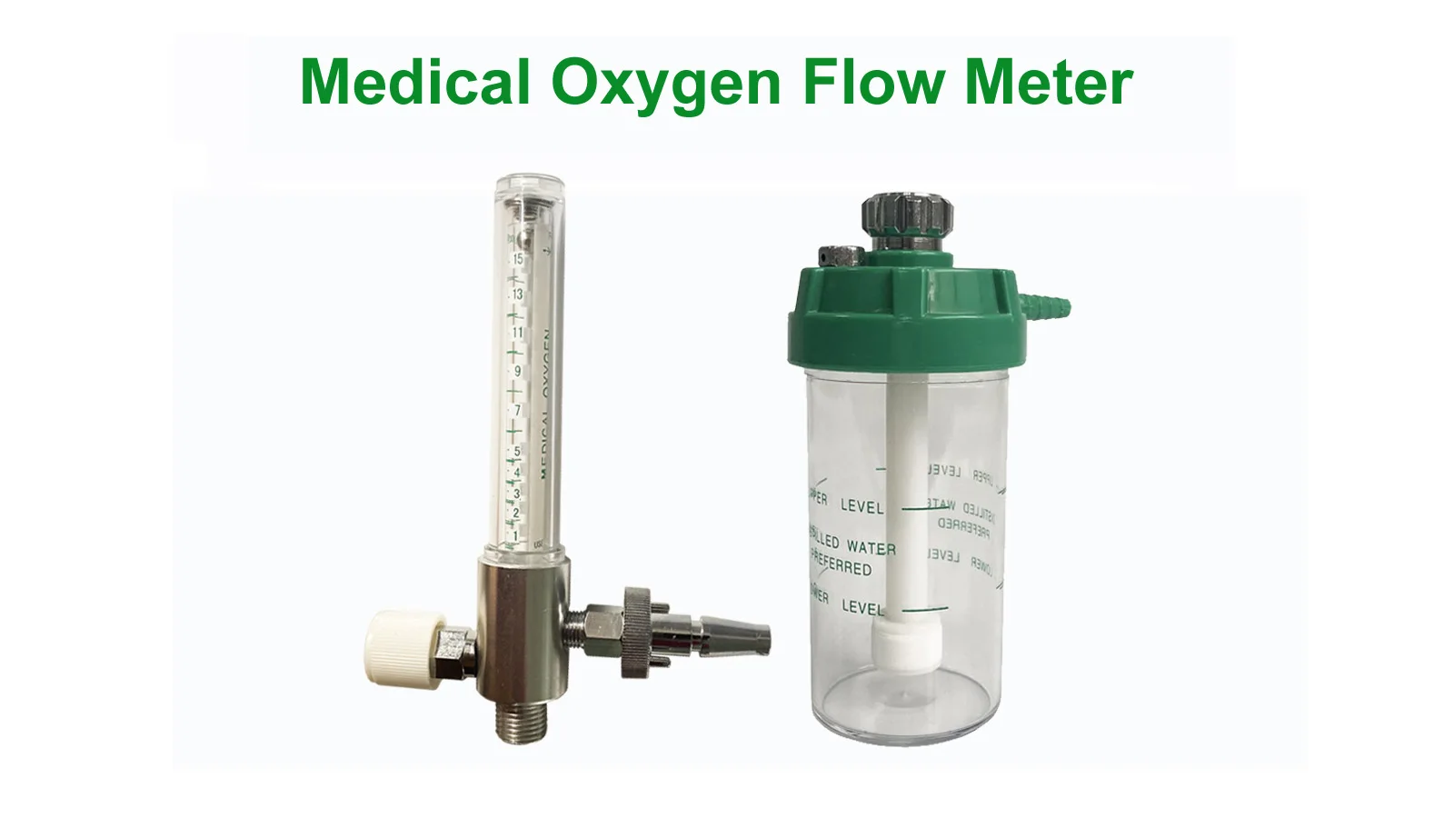 Wall Mounted Brass Medical Oxygen Flowmeter Oxygen Regulator For ...
