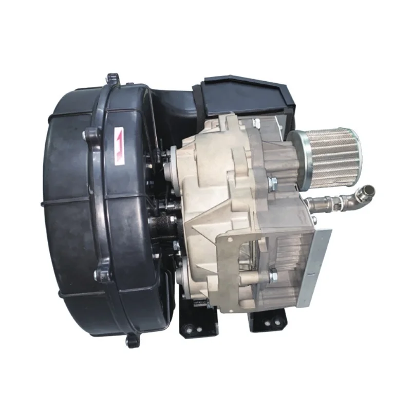 Oil-free Scroll Air Compressor Airend 2.2kw Pulley Driven Oil-free ...