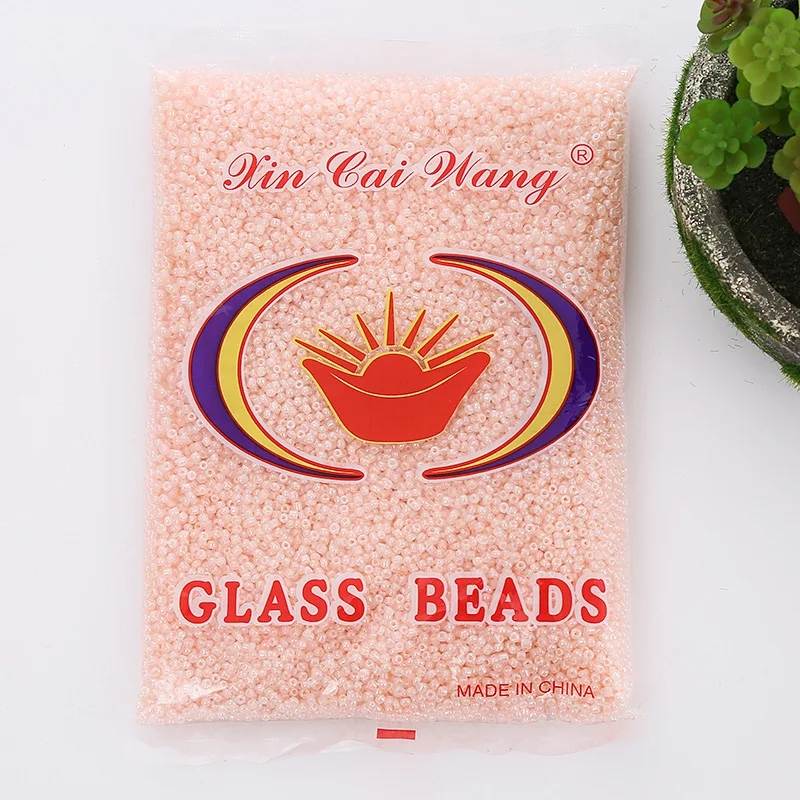 Jc Crystal Transparent Cream Colors 2/3/4mm Glass Seed Beads For ...