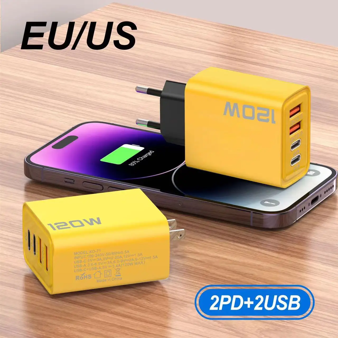 12W PD Charger - Fast, Reliable Charging for Iphone & Laptop