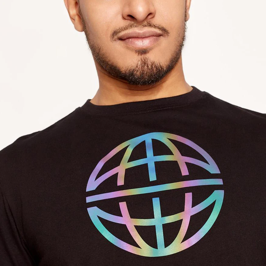 Bulk Custom Black Graphic T-Shirts for Men - Premium 100% Combed Cotton ...