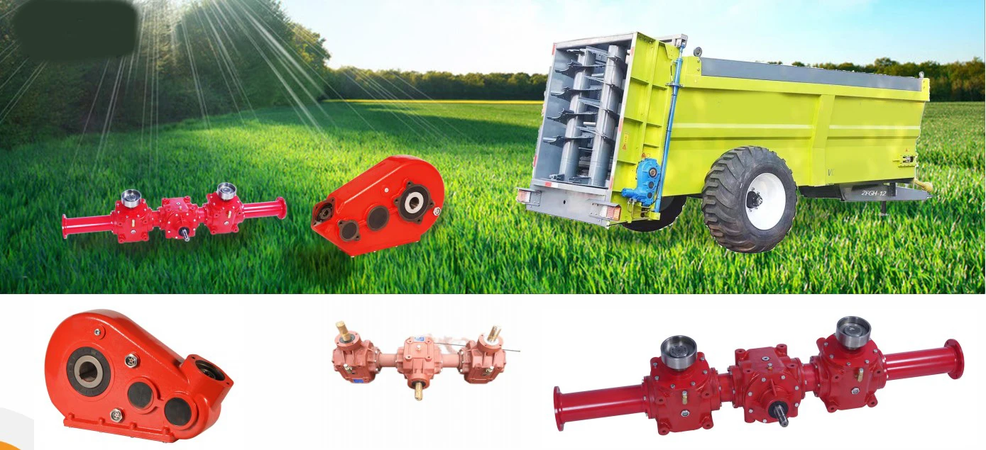 Fertilizer Broadcaster Double Disc Seeder Gearbox Speed Reducer