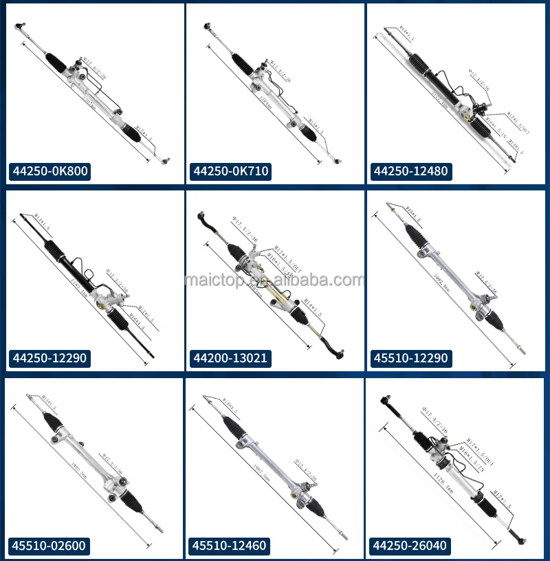 Maictop Auto Spare Parts Rack And Pinion Power Steering Gear For Land ...