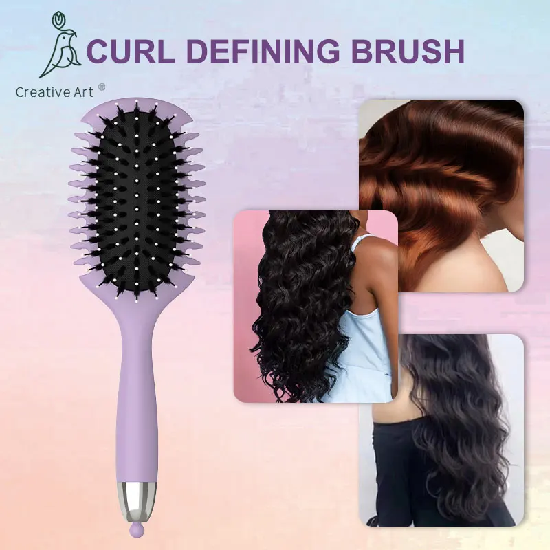 Curl Defining Brush 2024 - Stylish & Functional Hair Tool