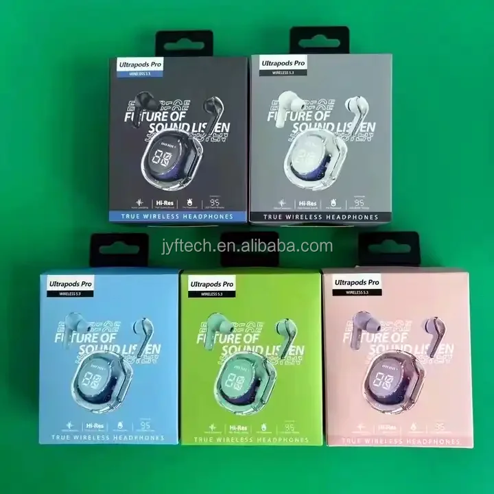 Ultrapods Max Crystal Portable Bt Led Display Ultrapods Pro Mini ...