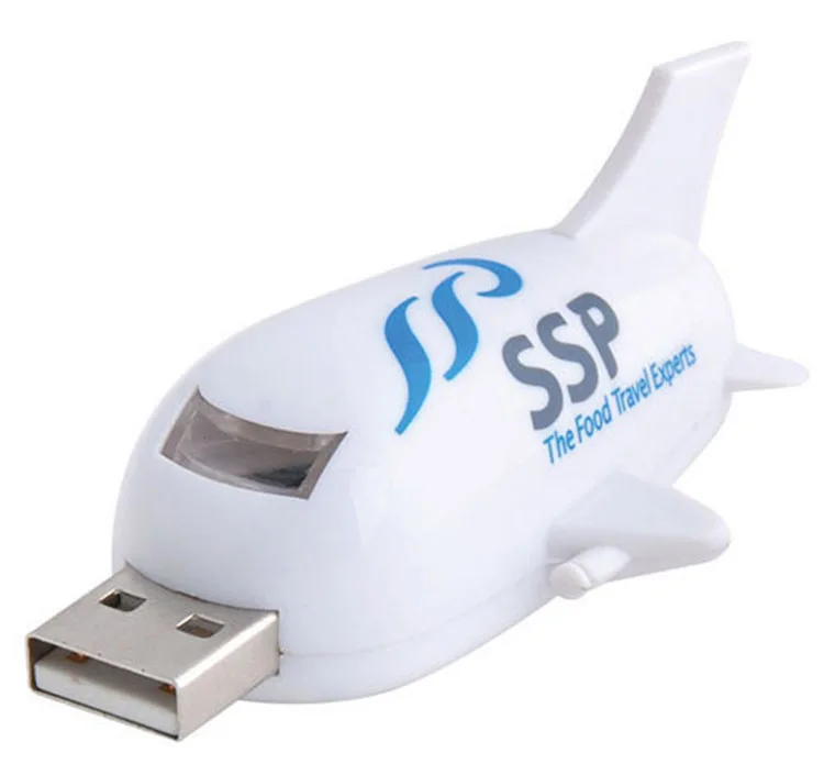 Unidad Flash Usb En Forma De Avión De Plástico,Pen Drive De Avión De ...