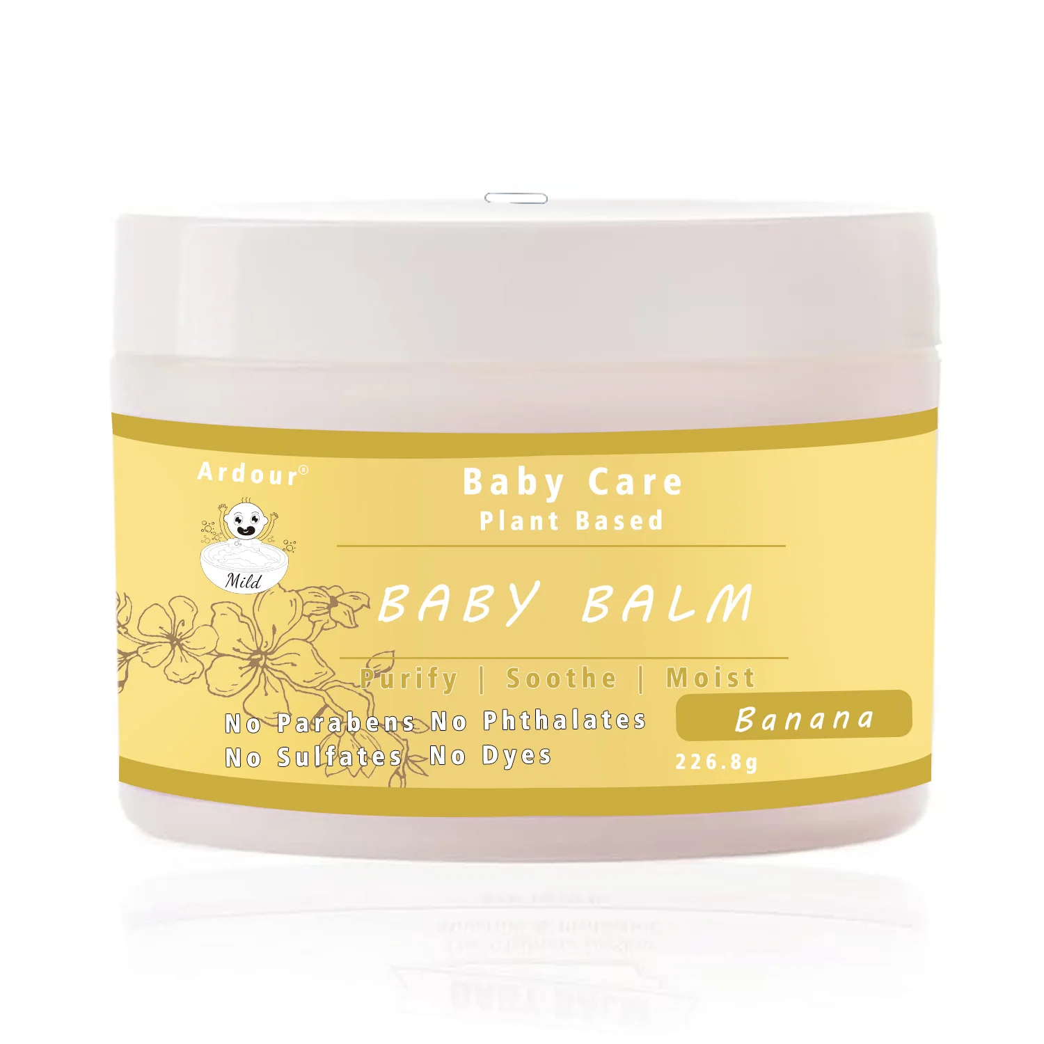 Banana Baby Balm Oil Butter Cream Lotion Gentle Baby Smooth Moisturizer ...