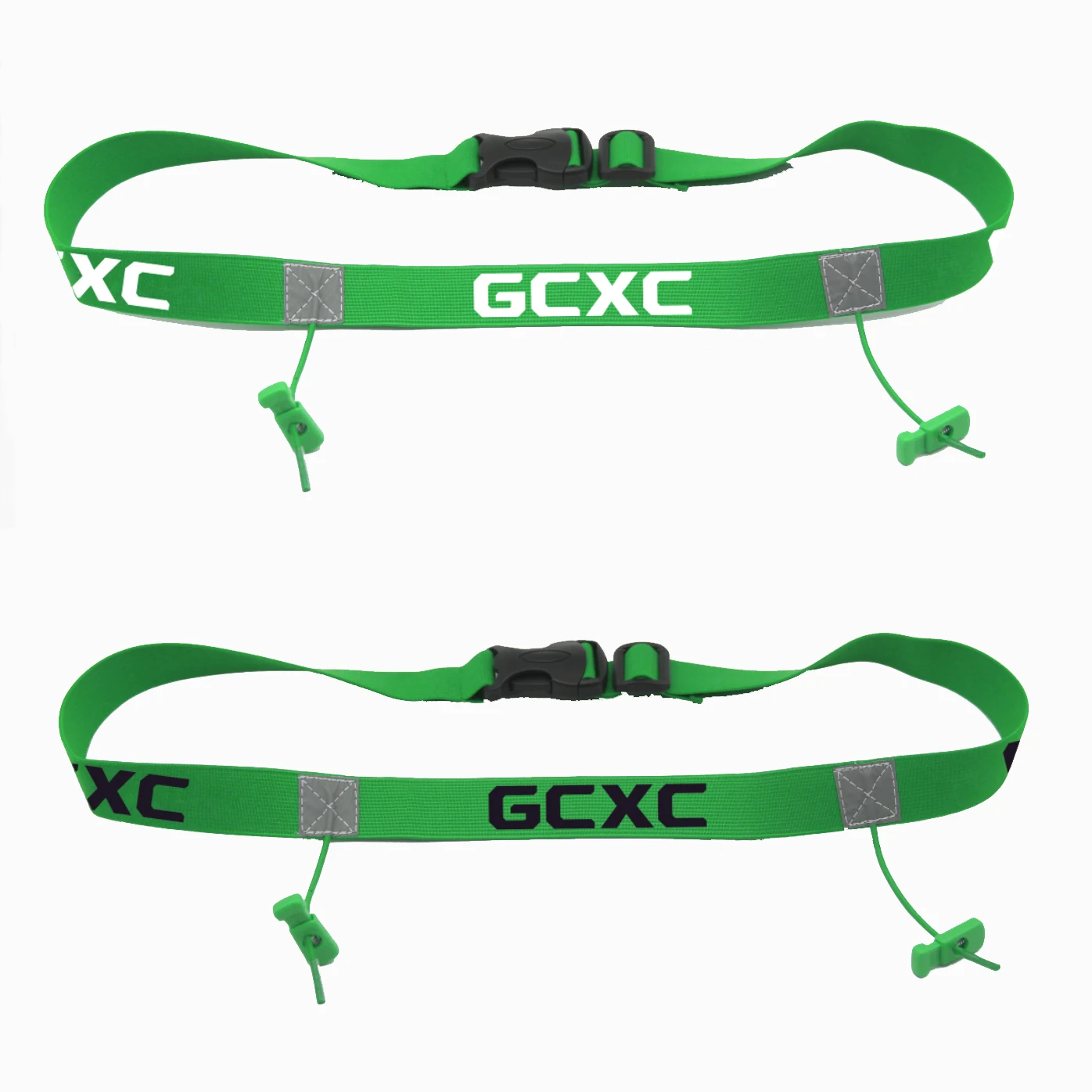 Reflective Triathlon Marathon Running Elastic Race Bibs Number Belt ...