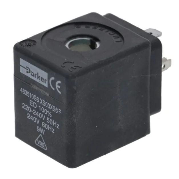 Stock Solenoid Valve Coil Parker Type 483510s6 Xs03xs6 F 220~240v 50hz ...