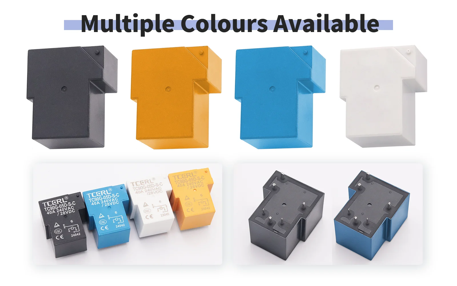 General Purpose Relay 5V DC 30A 4pin Miniature High Power PCB Sealed ...