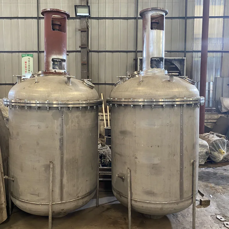 Continuous Stirred Jacketed Reactor Tank Stainless Steel Chemical ...