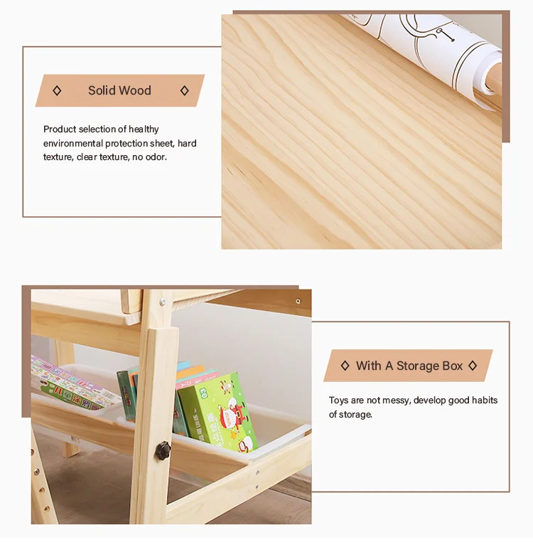 Montessori Toddler Wooden Play Table-sensory Table With Bins ...