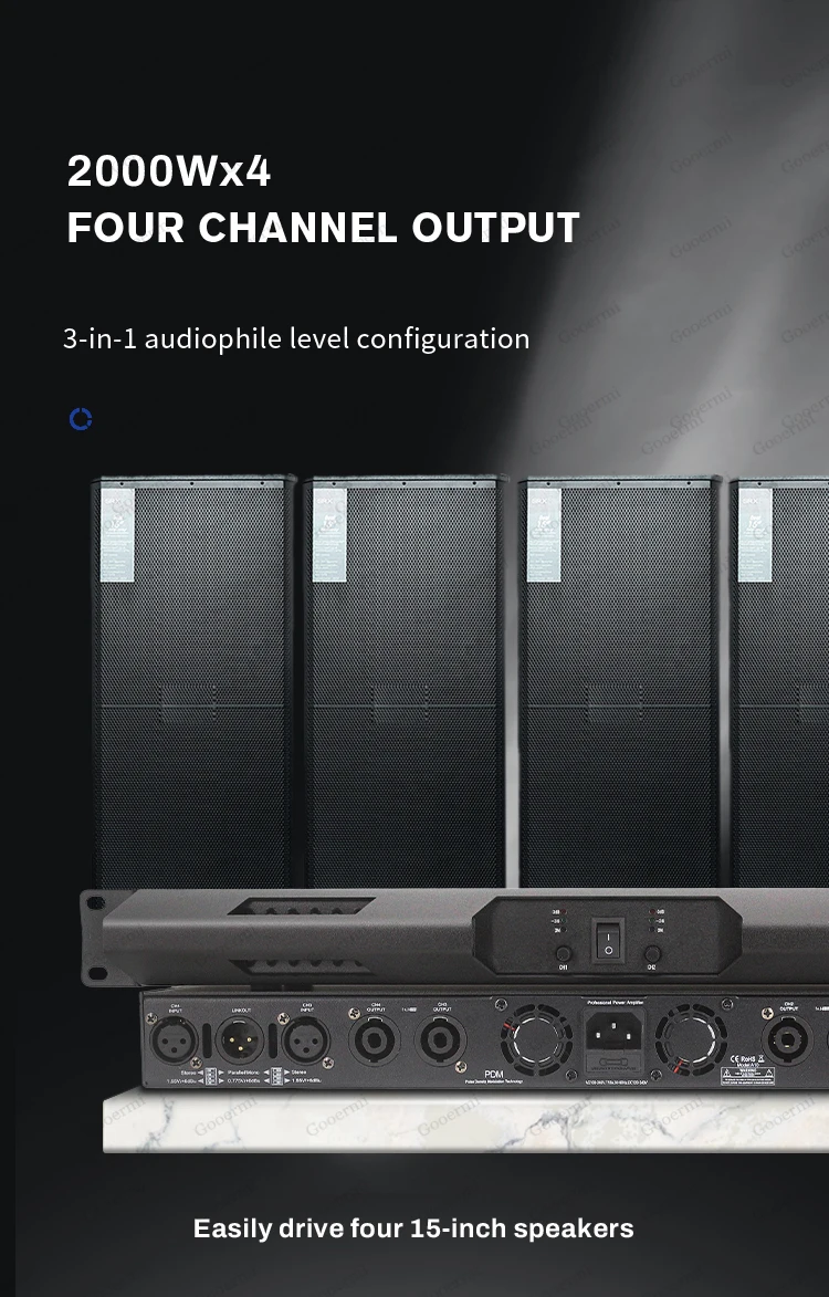 Brand New Class D Power Amplifier With High Quality - Buy Class D Power ...