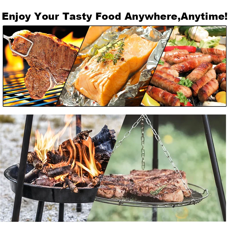 Tripod Height Adjustable Stable Hanging Swings Portable Stainless Steel ...