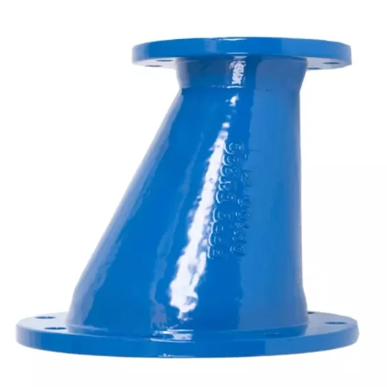 Double Flanged Flat Taper Reducer Ductile Iron Flanged Eccentric Taper