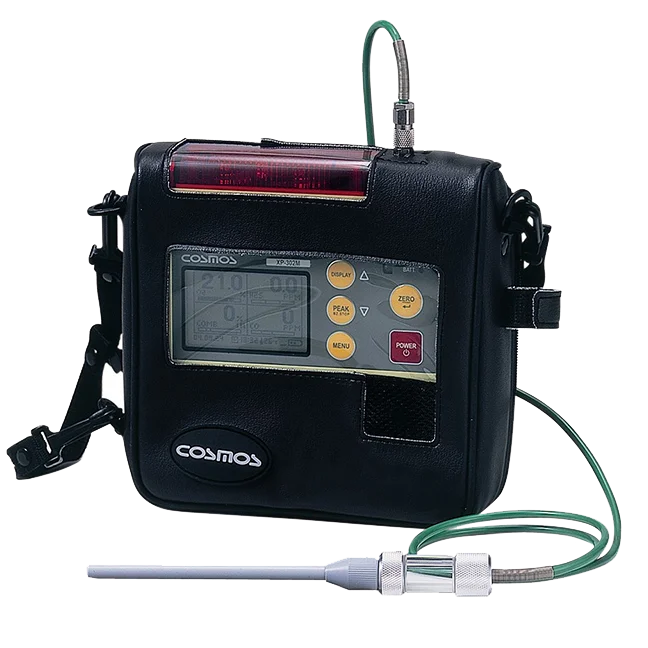 NEW Cosmos XP-302M Gas Detector - Methane, Isobutane, CO, H2S