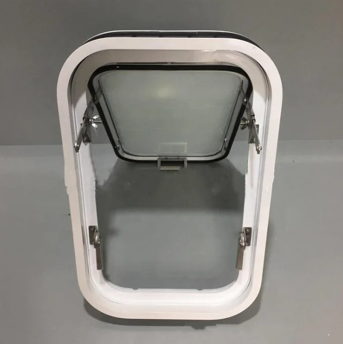 Inward Opening Alumi Rectangular Window With Deadlight Marine Window ...