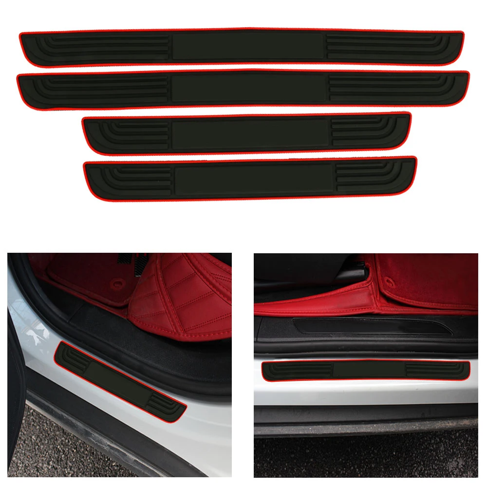 Car Accessories Universal PVC Car Rear Bumper Sill Protector Plate ...