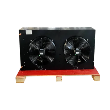 H Type Air-cooled Condenser Has 2 Fans In Condenser Corrosion-resistant ...