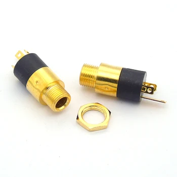 3.5mm Cylindrical Socket Pj-392 Stereo Female Socket Jack With Screw 3. ...
