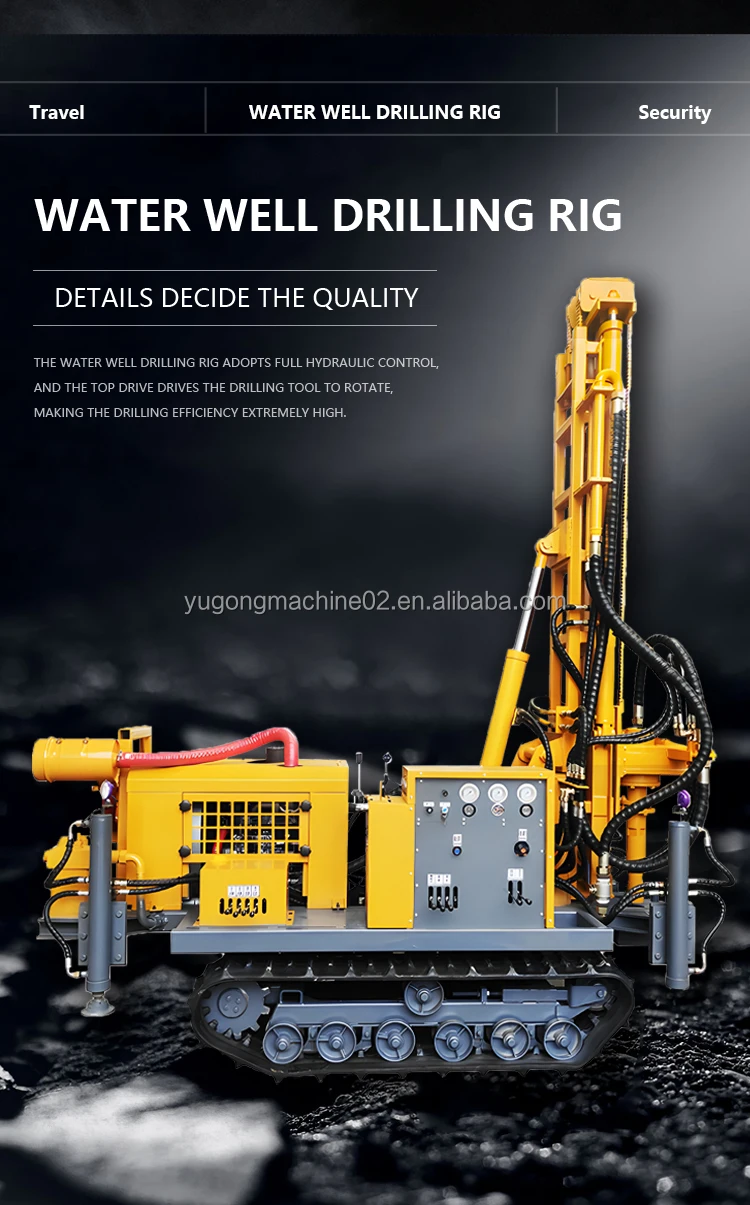 Pneumatic Truck Mounted Boring Machine Drilling Rig Shallow Water Well ...