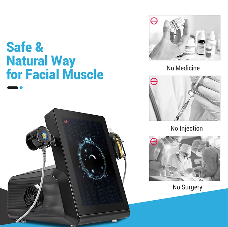 2024 Ems Plates Forehead Cheek Muscle Lifting Emslim Pe Face Machine Pe ...