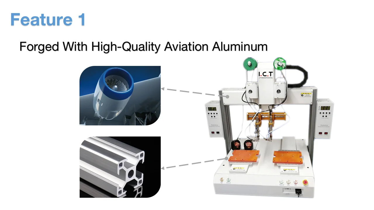 ICT51 5 Axis PV Module Solder Robot - Efficient & Reliable