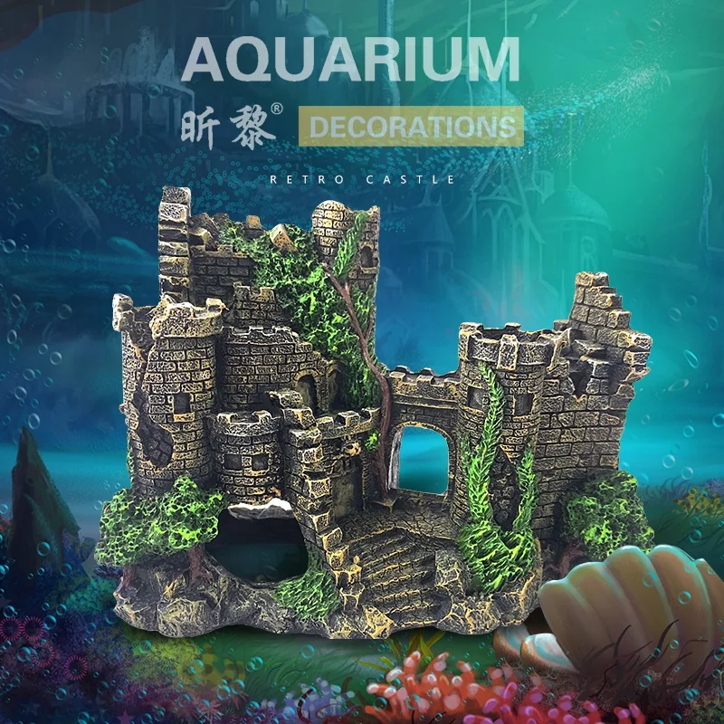 Roman Themed Fish Tank