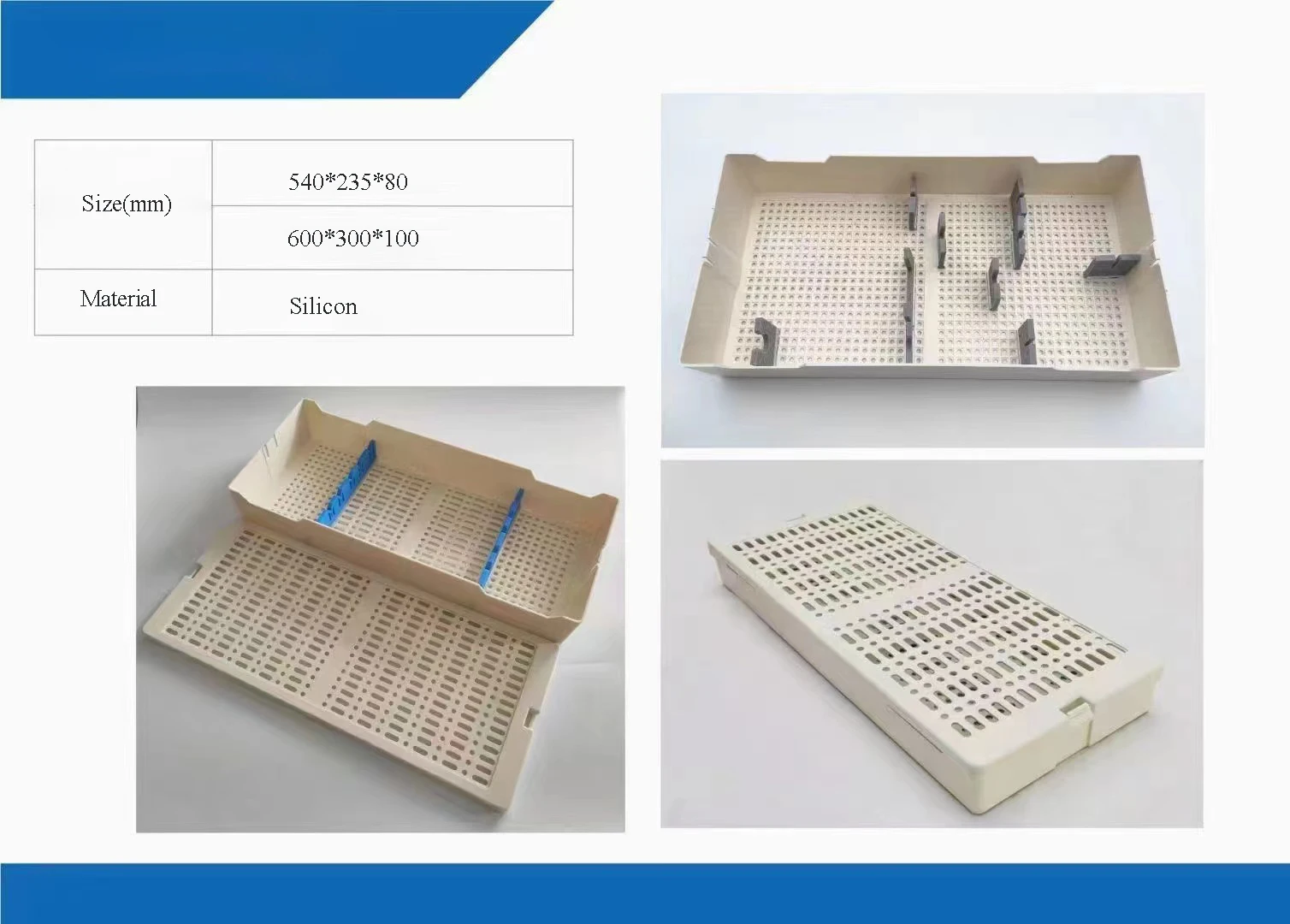 Factory Plastic Endoscope Sterilization Containers PPSU, Endoscope ...