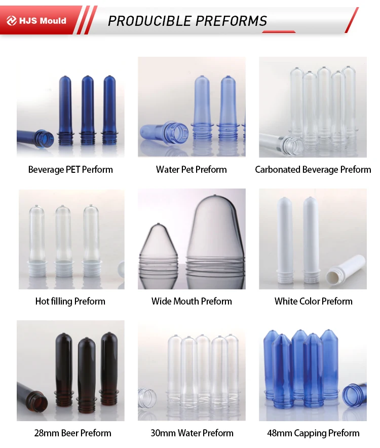 Customizable 6cavity Blow Molding PP Preform Mold Manufacturer