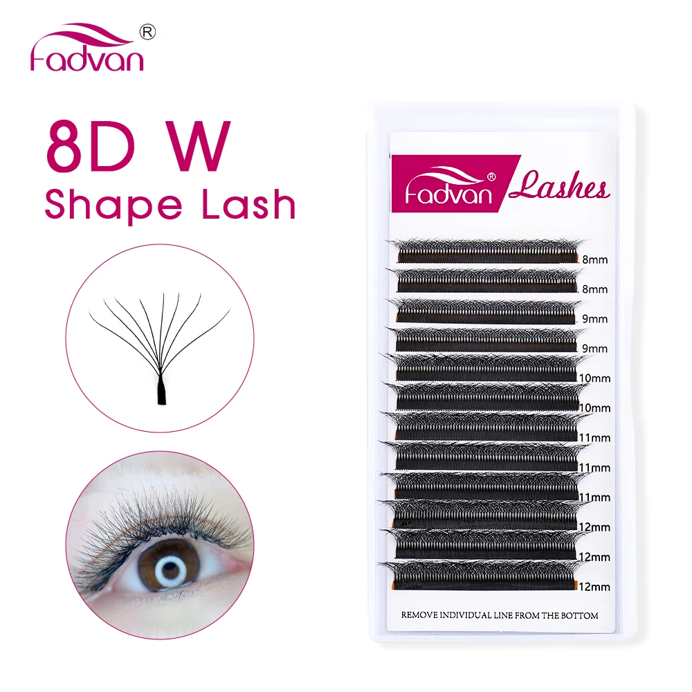 Fadvan 3d 4d 5d 6d W Y Shape Volume Eyelash Extension Individual False ...