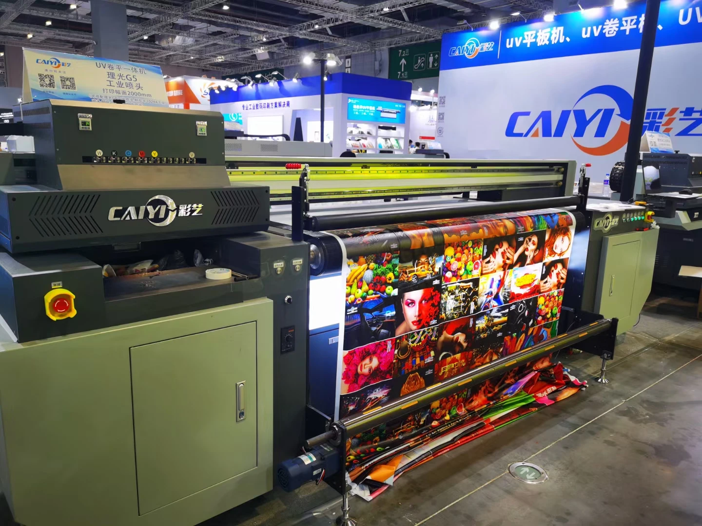 Industrial UV Hybrid Printer - Versatile & Efficient Printing
