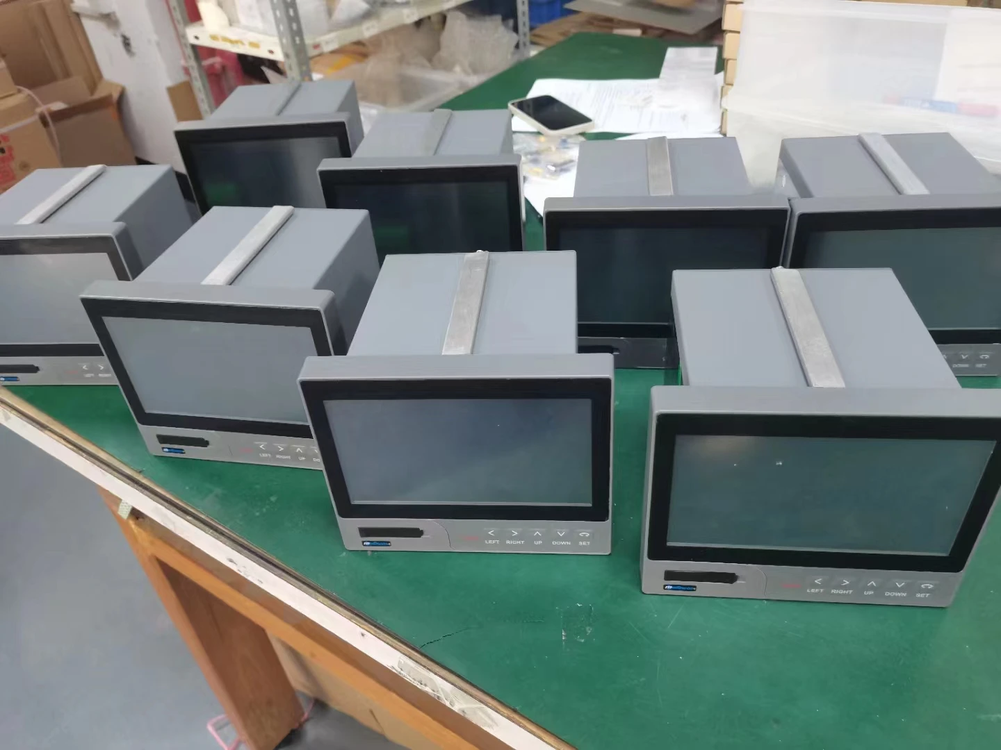 16 Channel Touch Screen Data Logger Temperature Humidity Paperless ...