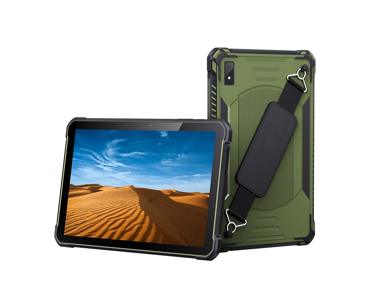Rugged 10-Inch Tablet with Android 12/13 - Durable & Versatile