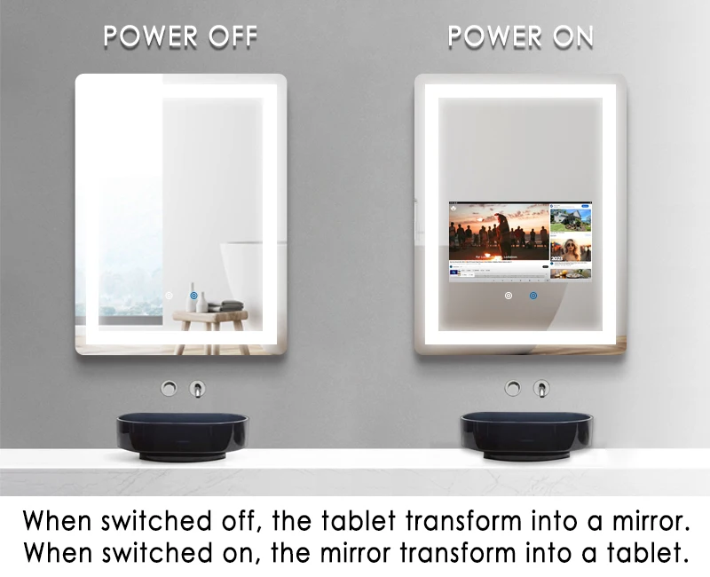 Stanhom Android Smart Touch Screen Bathroom Mirror Buy Smart Mirror
