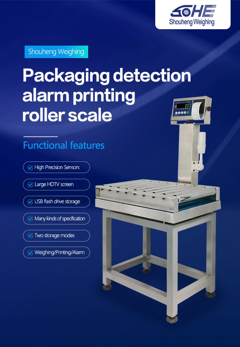 Sohe A1sp 500kg Packaging Detection Alarm Light Print The Qr Code ...