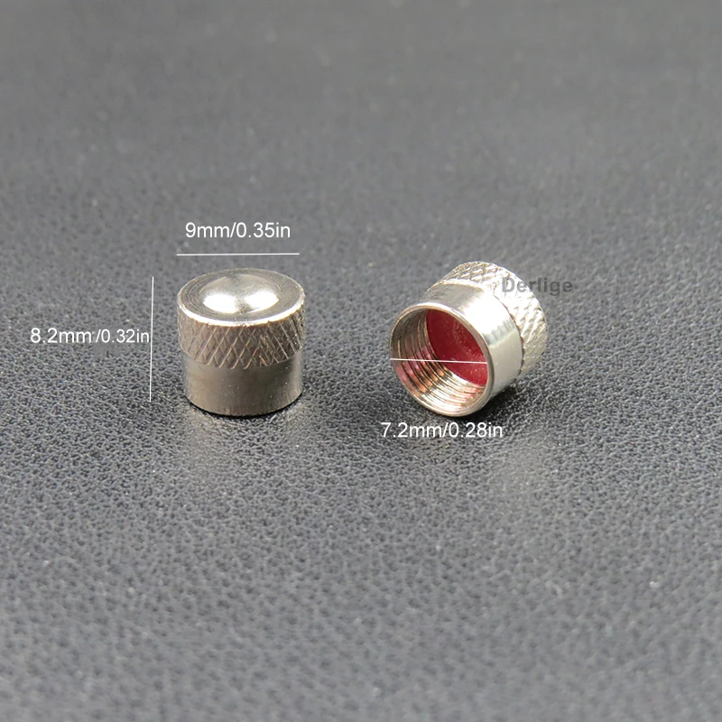 Valve Caps Metal Short Tire Valve Cap Covers - Durable